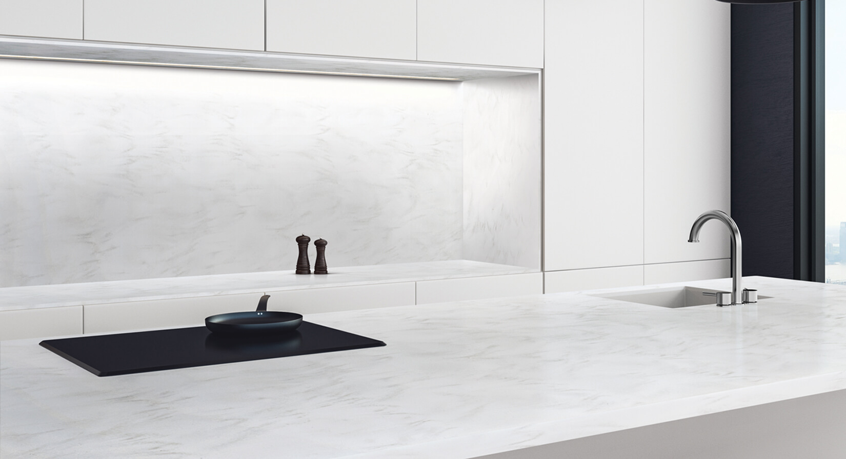 CASCADE WAVE｜製品一覧｜人工大理石 エヌケーライト®